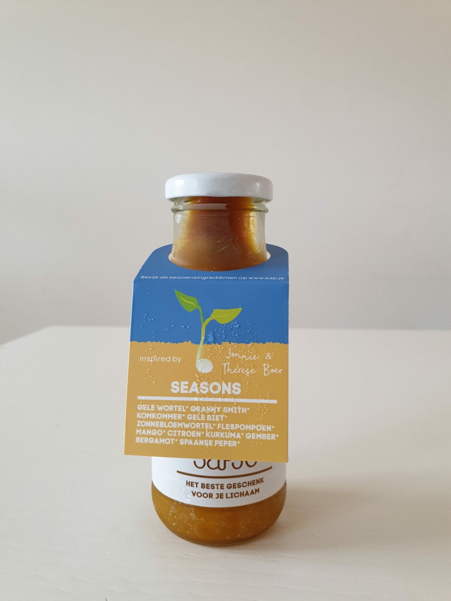 Groentesappen van Sapje | 100% biologisch | 400gr groente in 1 Sapje